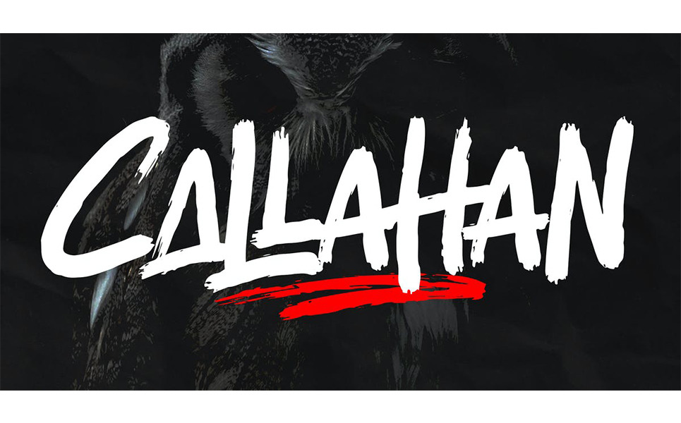 Police de pinceau Callahan - Police de pinceau Callahan
