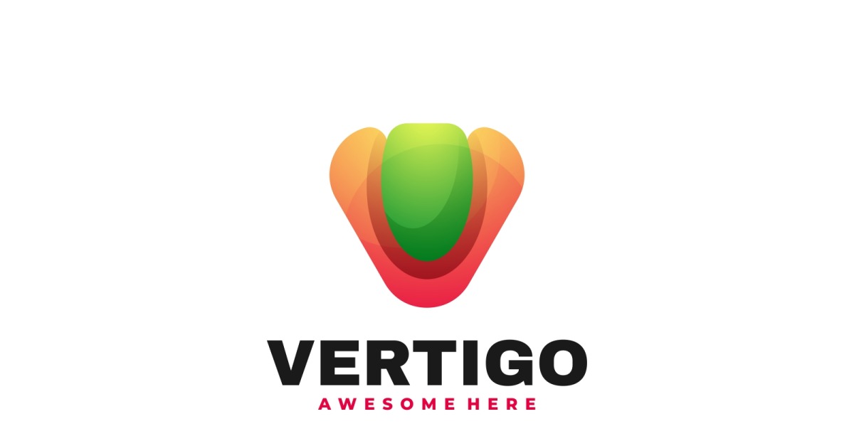 Letter V Gradient Logo Design #228687 - TemplateMonster