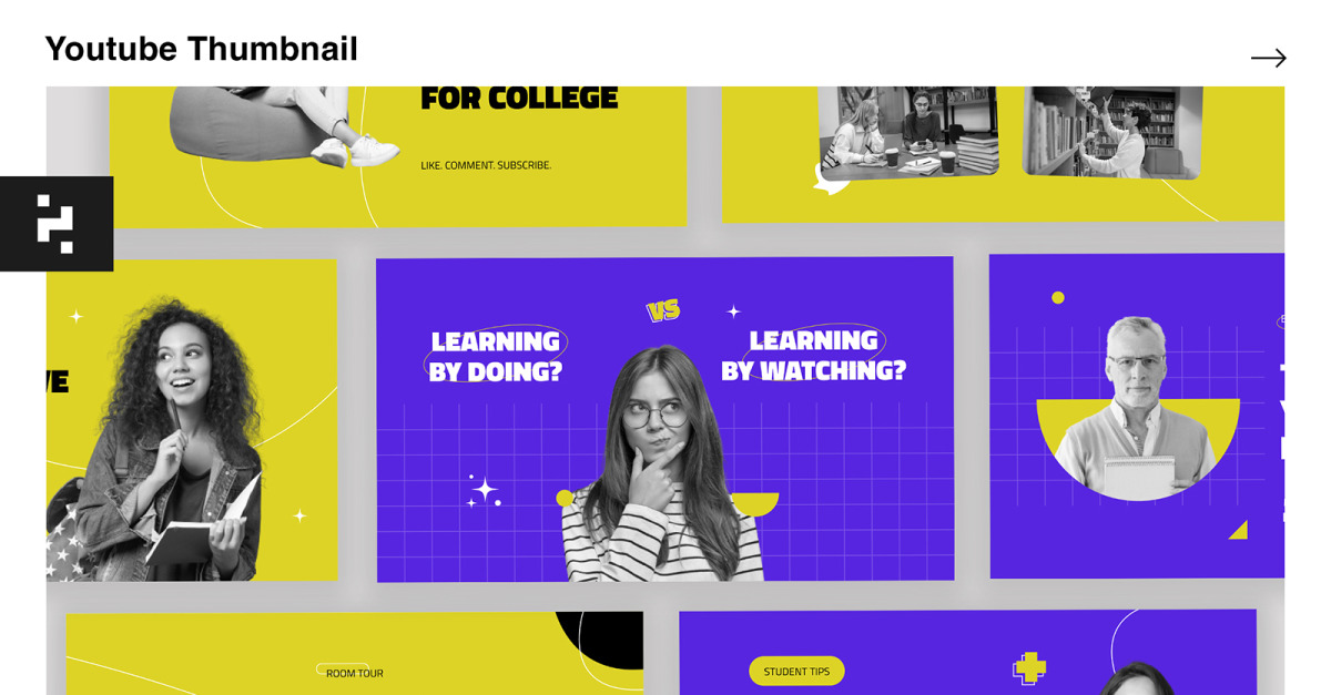 Youtube Thumbnail Template - Education - TemplateMonster