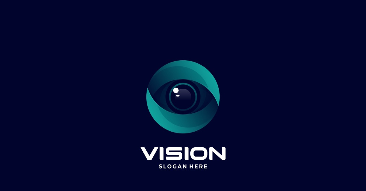 Vizyon Gradyan Logo Stili #230170 - TemplateMonster
