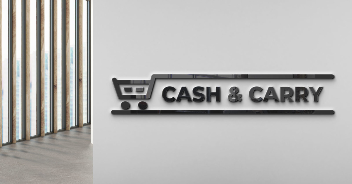Gratis Cash and Carry, Super Market-logotyp - TemplateMonster