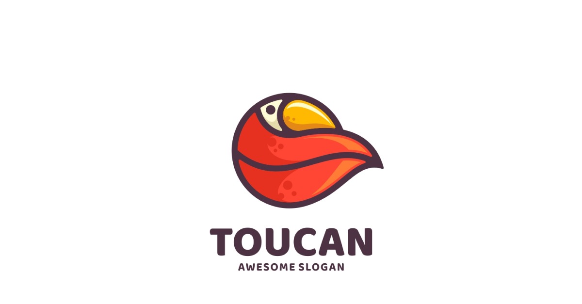 Tukan-Maskottchen-Logo-Design #230555 - TemplateMonster
