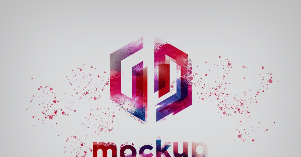 Colors Logo Mockup Effects #230871 - TemplateMonster