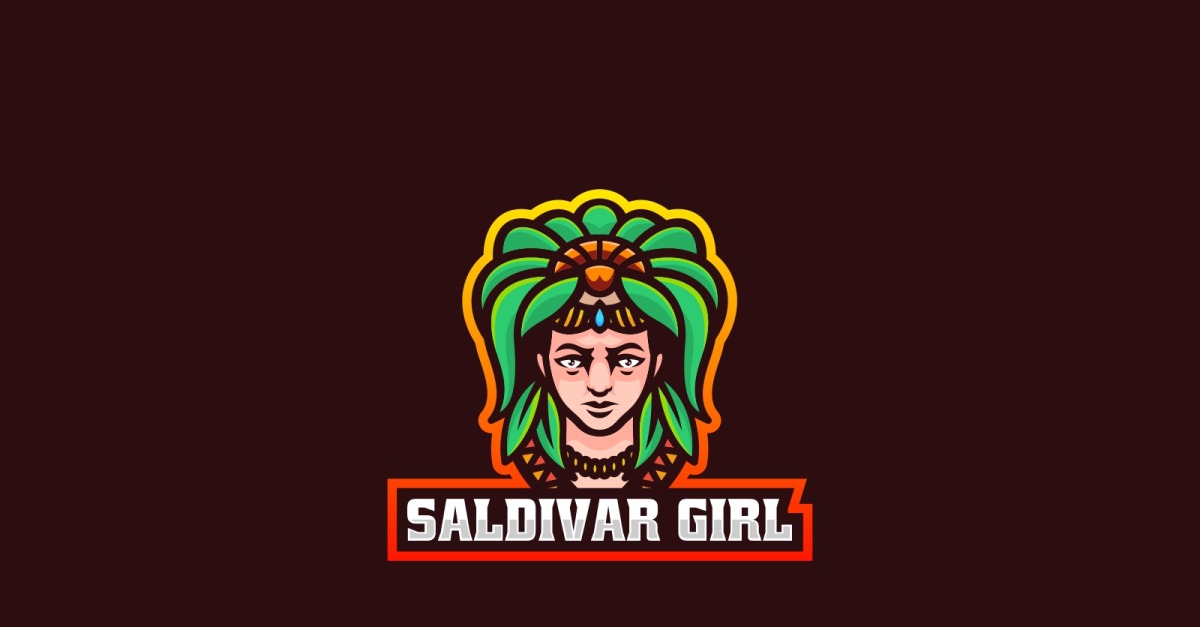 Girl Sport and E-Sports Logo Style #230968 - TemplateMonster