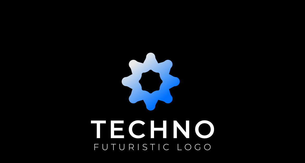 Logo Star Connect Tech Gradient #231162 - TemplateMonster