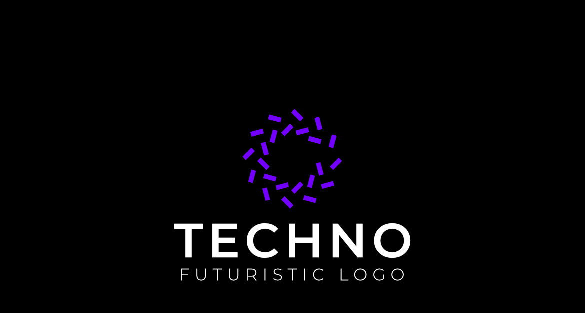 Bold Hexagon Flat Rotation Logo #231499 - TemplateMonster