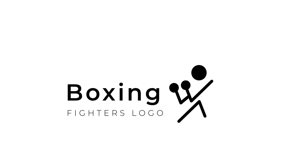 Boxing Fight Ring People Logo #231493 - TemplateMonster
