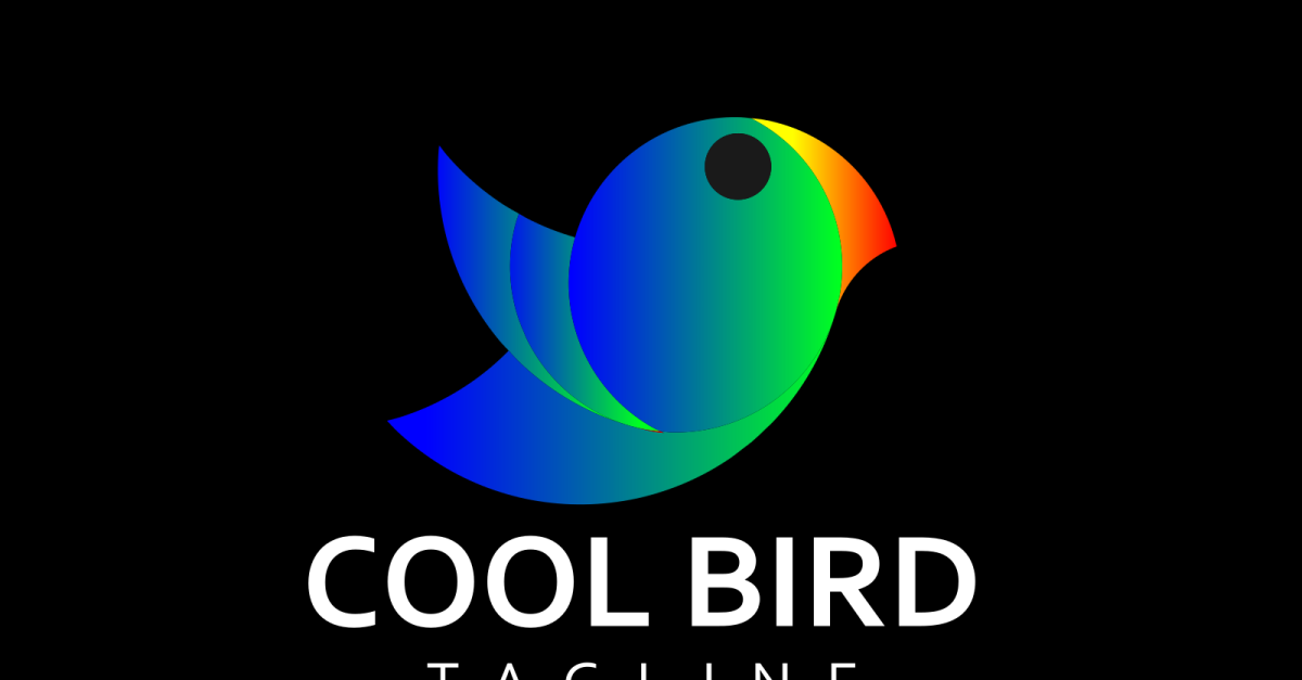 Cool Bird Custom Design Logo #231431 - TemplateMonster