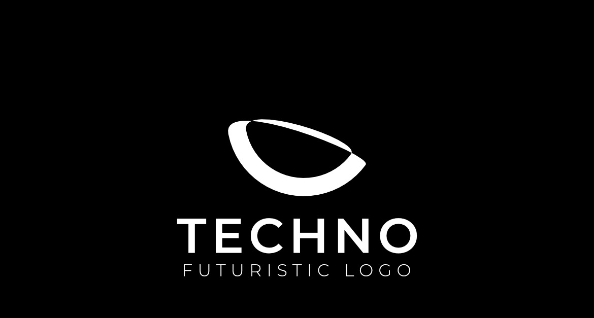 Abstract Dynamic Flat Black Logo #231552 - TemplateMonster