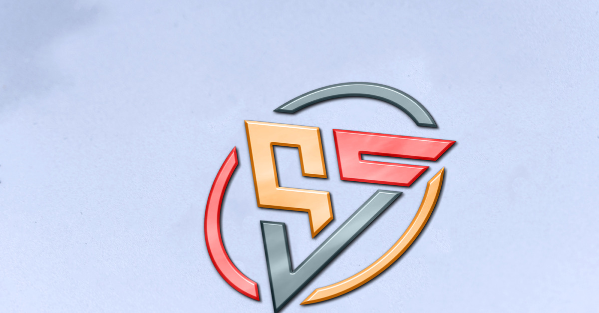 Perspective 3d Logo Mockup Design Psd Template