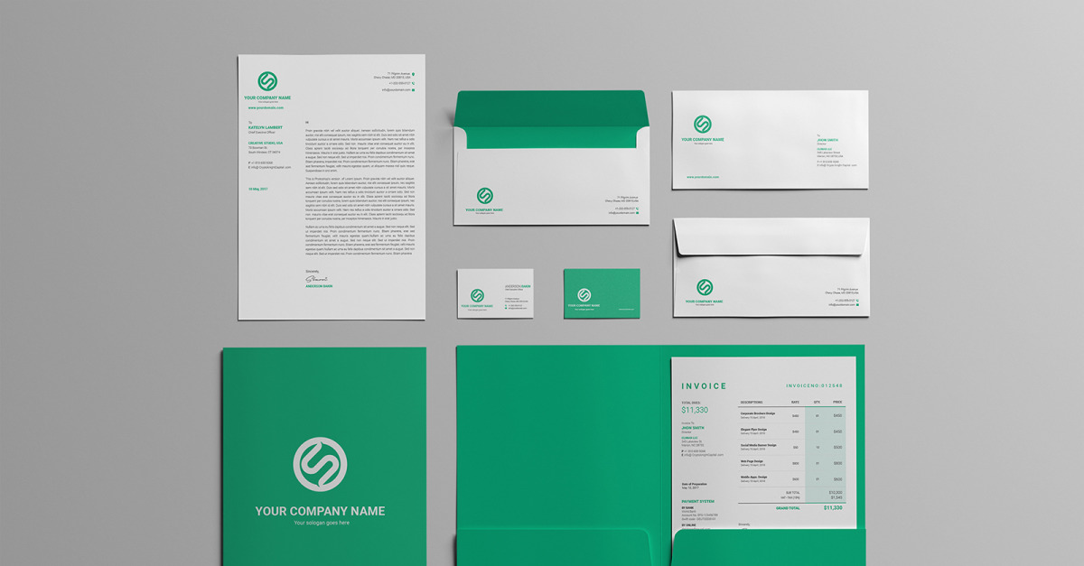 Corporate Identity Package #232211 - TemplateMonster
