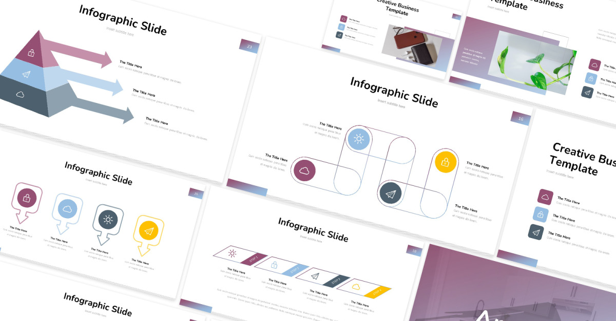 Modelo de Powerpoint Criativo Aromaz - TemplateMonster