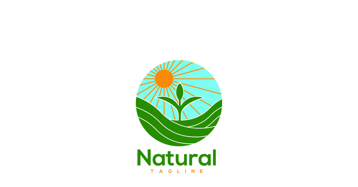 Natural Logo | Simple Logo Design Relates To Natural Beauty.