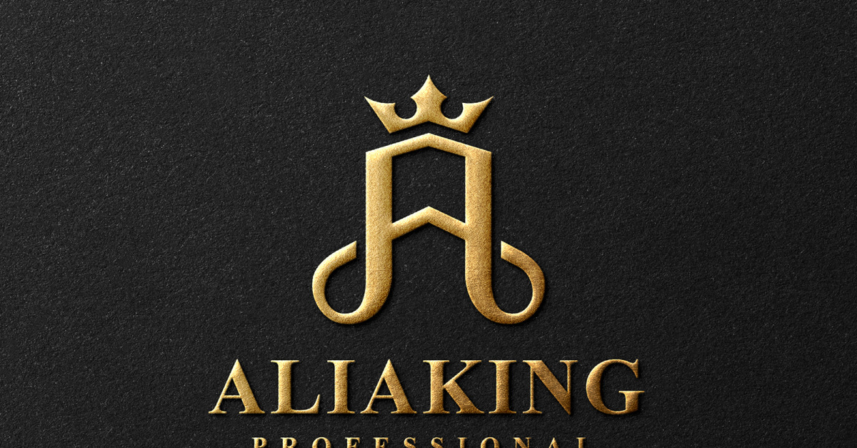 Letter A - Luxury Golden Logo Template - TemplateMonster