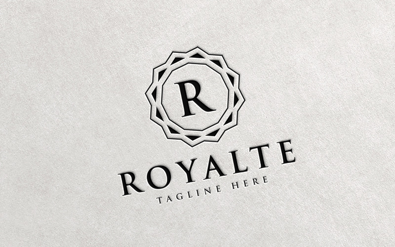 Profesjonalne logo Royale Letter R #232799 - TemplateMonster
