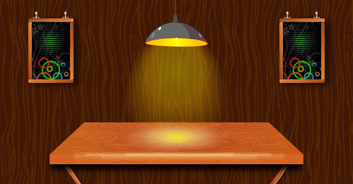 Realistic wood self background design - TemplateMonster