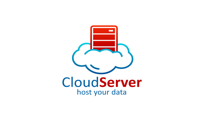 Cloud Server Logo Design Template #234142 - TemplateMonster