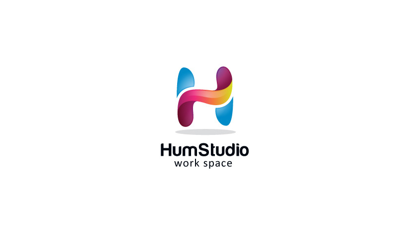 H Harfi Logo Tasarım Şablonu #234151 - TemplateMonster
