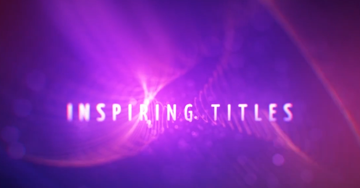 Inspiring Titles Motion Graphics Template - TemplateMonster