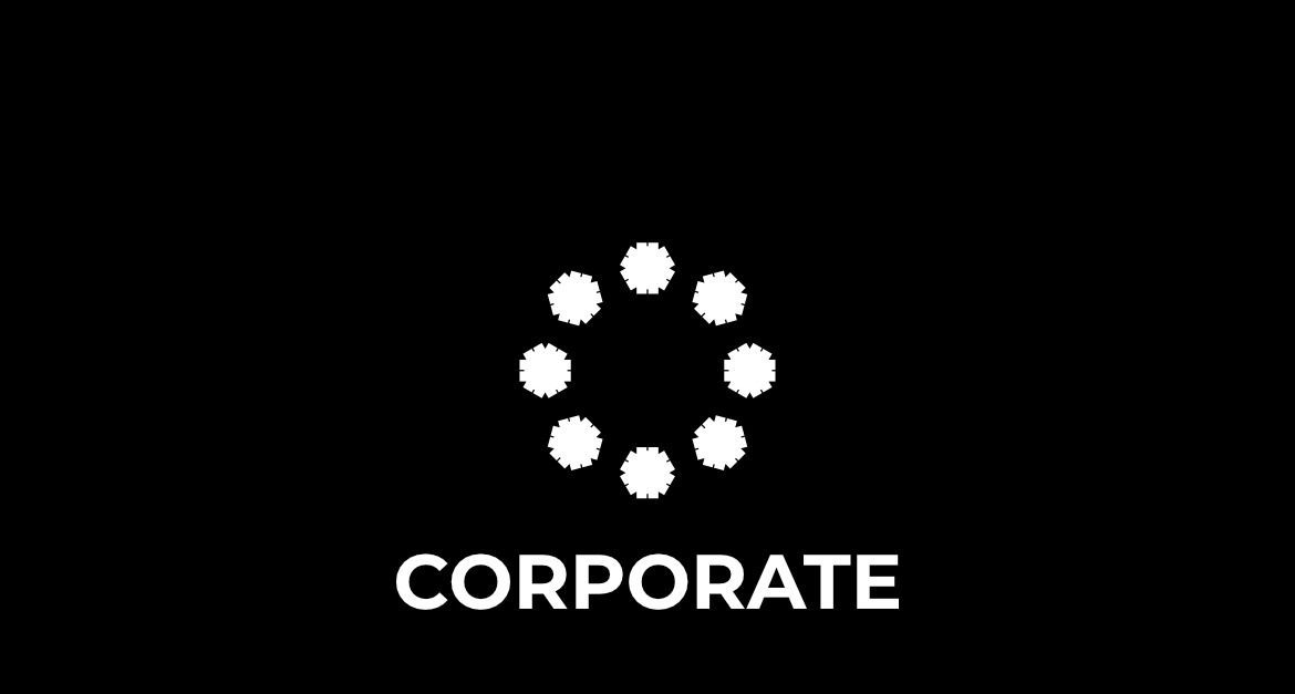 Simple Flat Rotation Logo #234432 - TemplateMonster