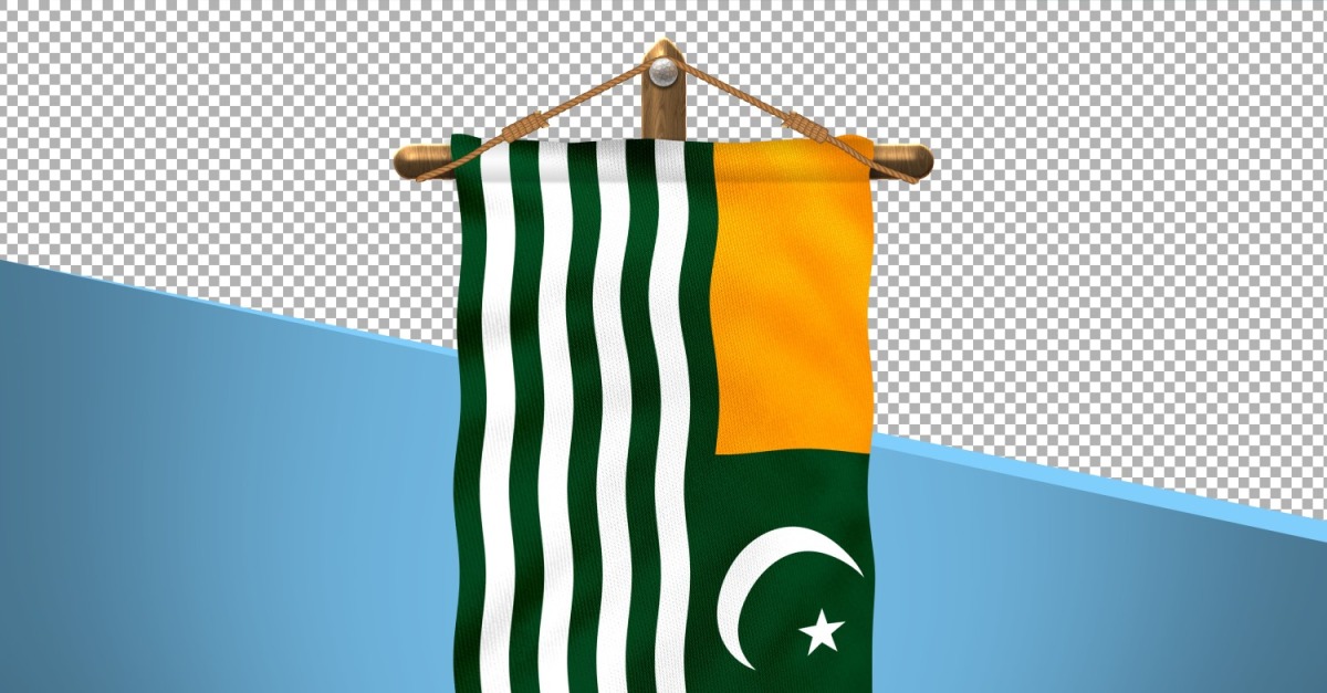 Cachemire Hang Flag Design Background - TemplateMonster