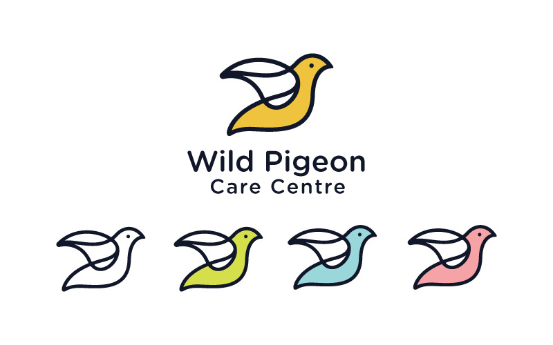 Wild Bird Logo Design Template #234778 - TemplateMonster