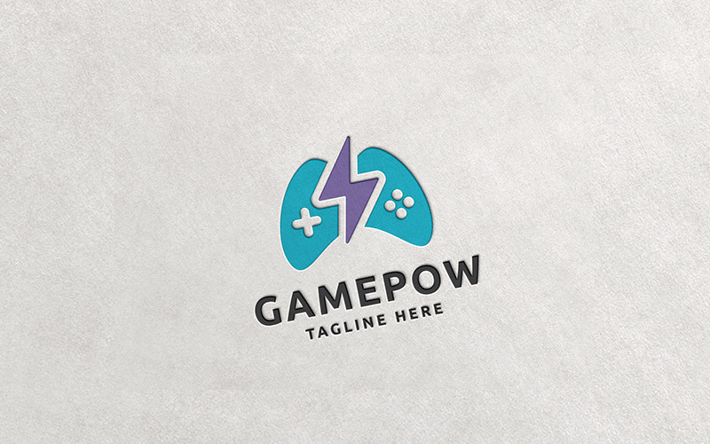 Professional Game Power Logo #234832 - TemplateMonster