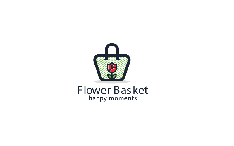 Flower Basket Logo Design #235321 - TemplateMonster