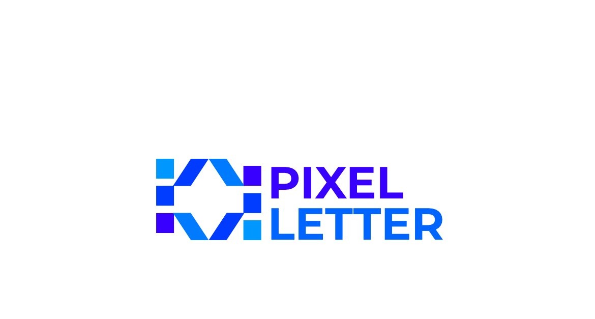 Pixel H Blue Modern Flat Logo #235585 - TemplateMonster