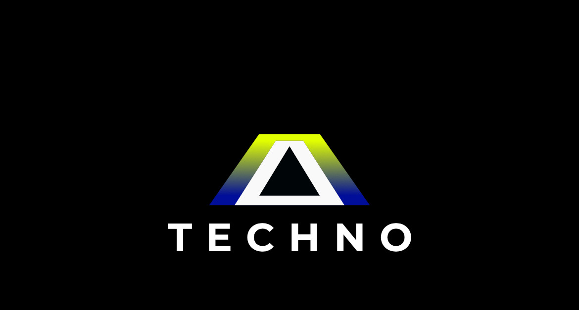 A Triangle Software App Gradient Logo - TemplateMonster