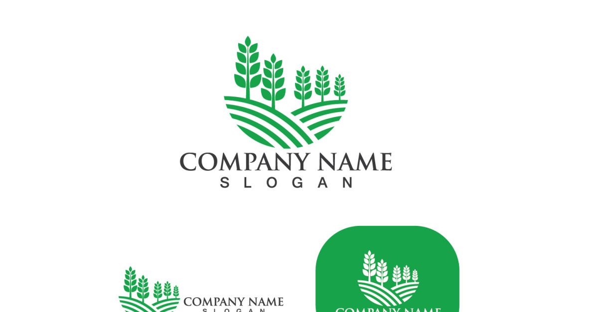 Tea Garden Logo And Symbol Vector 1 #235990 - TemplateMonster