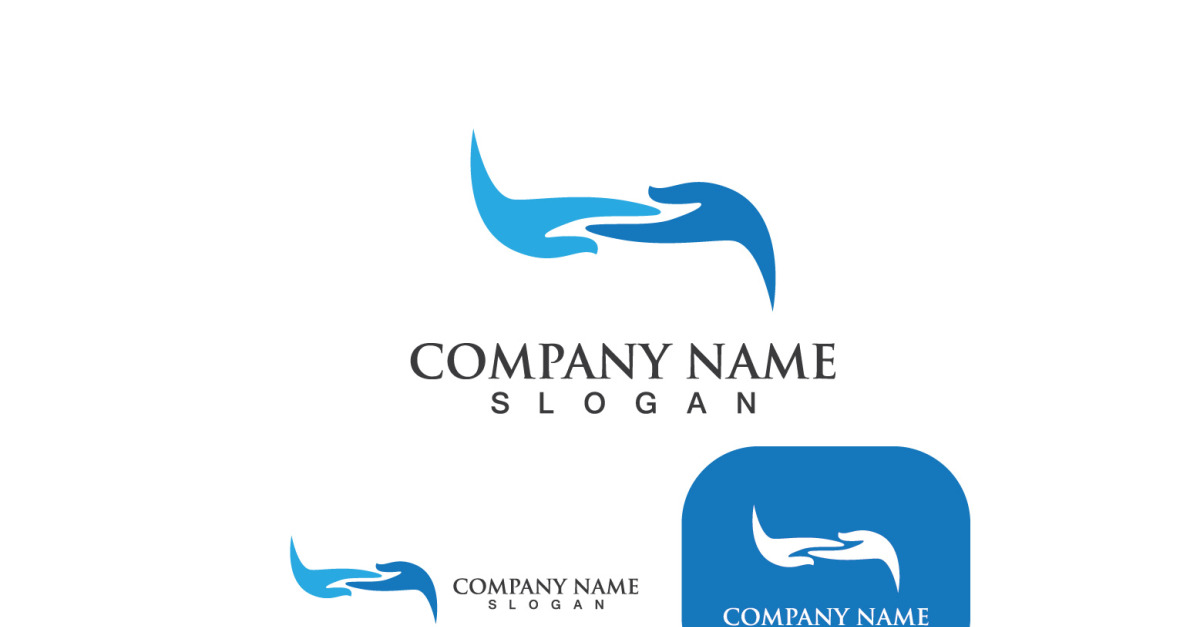 Hand Logo And Symbol Vector Template - TemplateMonster