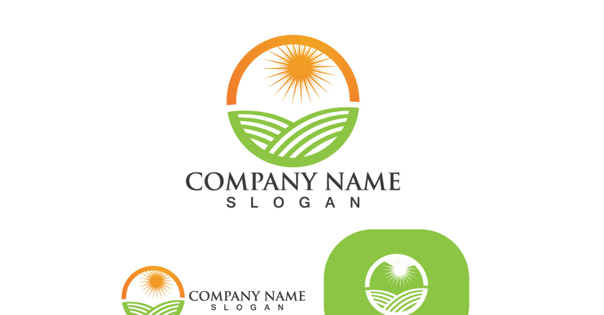 Tea Garden Logo And Symbol Vector 5 #236005 - TemplateMonster