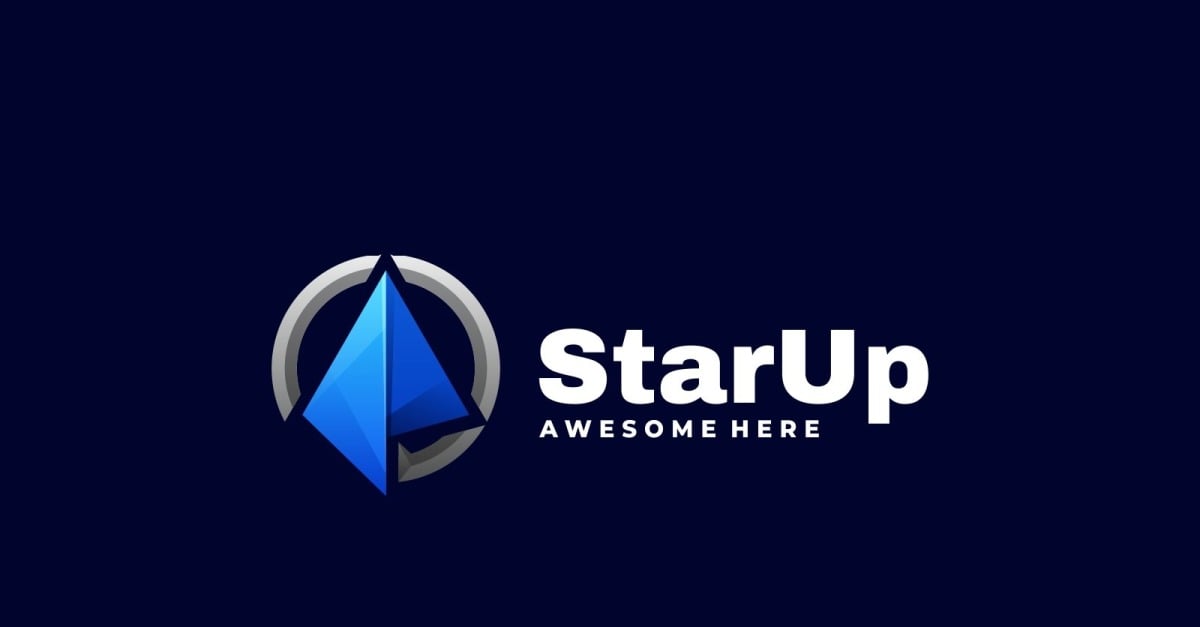 Star Up Gradient Logo Style #236405 - TemplateMonster