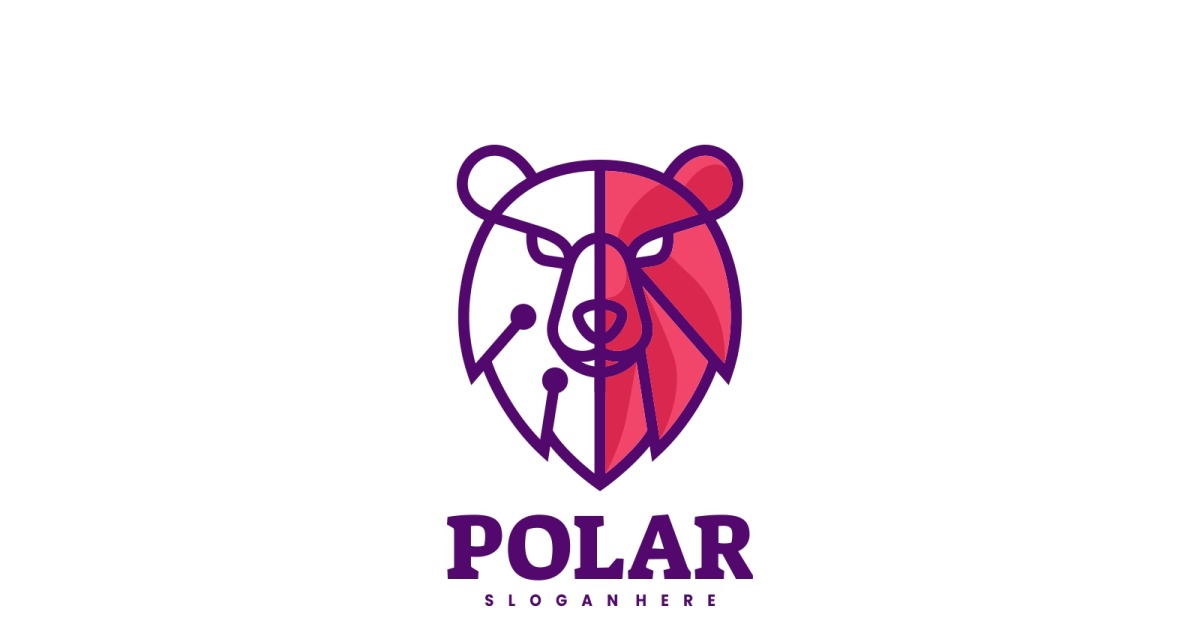 Modèle de logo simple polaire #236635 - TemplateMonster
