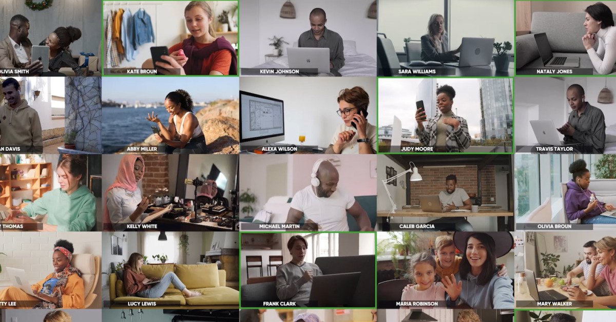 Online Video Conference Event Promo After Effects Template