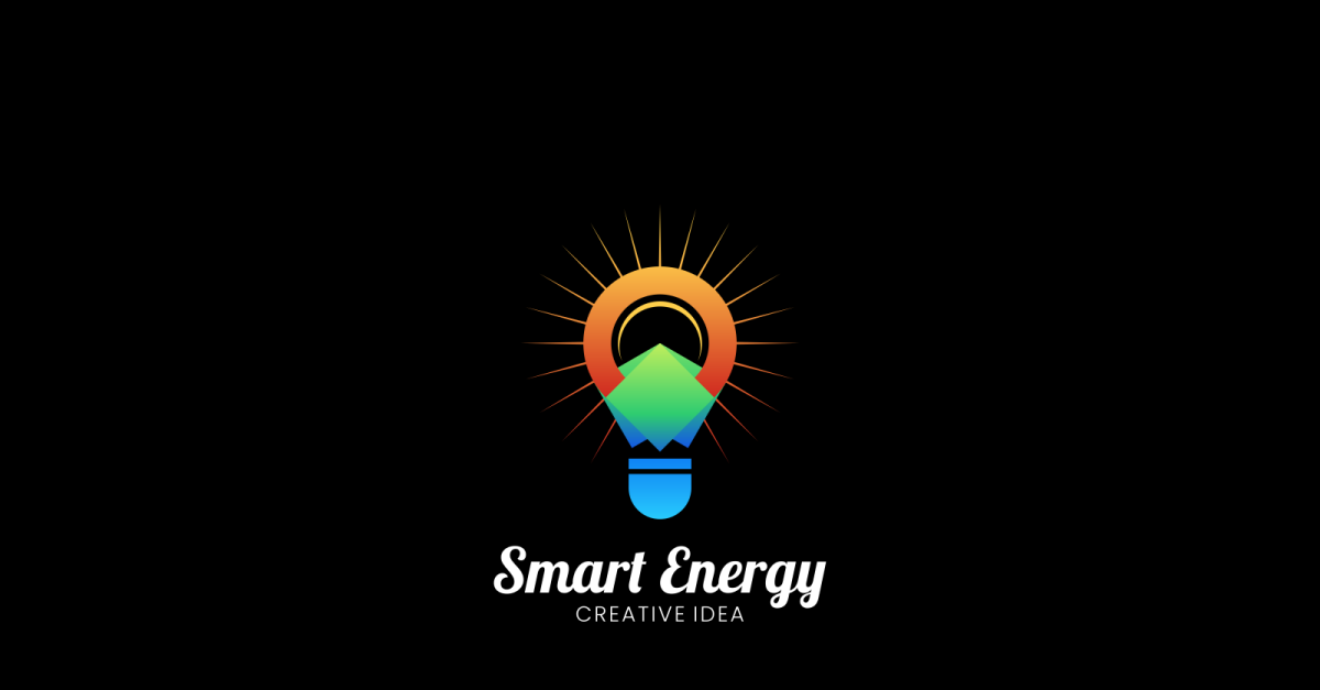 Smart Energy Gradient Logo #236795 - TemplateMonster