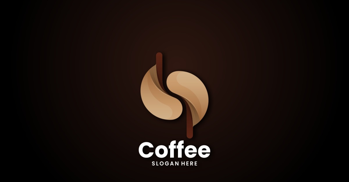 Coffee Gradient Logo Design #237393 - TemplateMonster