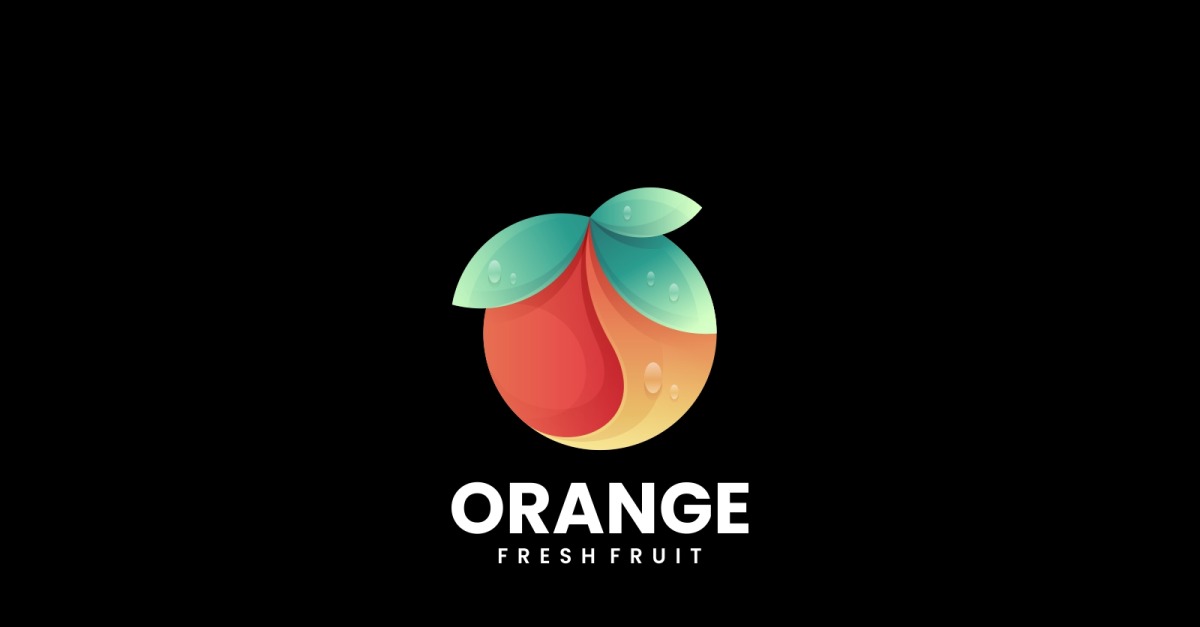 Orange Color Gradient Logo #237847 - TemplateMonster