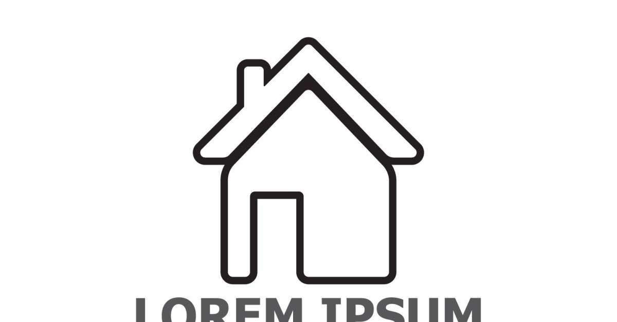 Dom i dom Symbol wektor Logo V15 #238042 - TemplateMonster