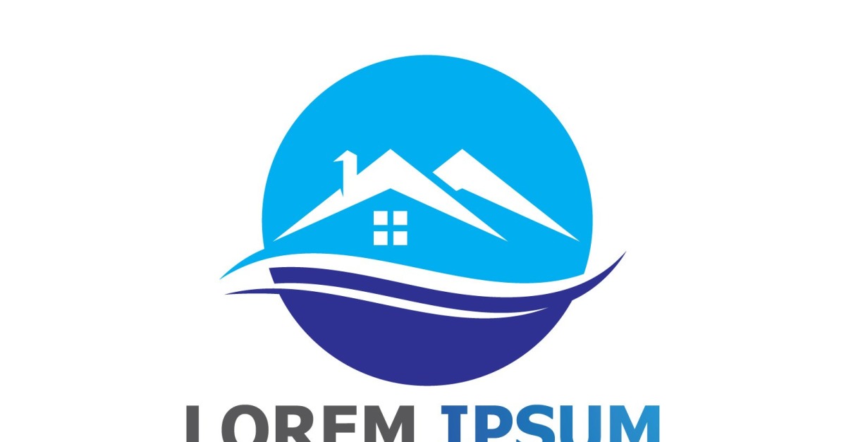 Home and House Symbol Logo Vector V10 - TemplateMonster