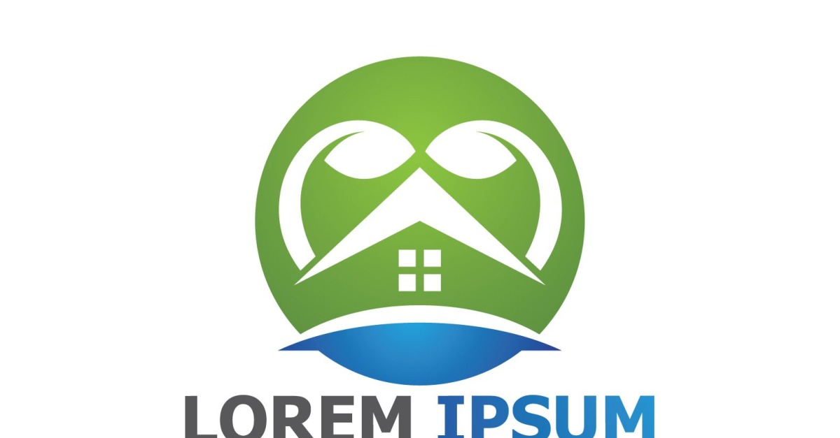 Home and House Symbol Logo Vector V26 - TemplateMonster