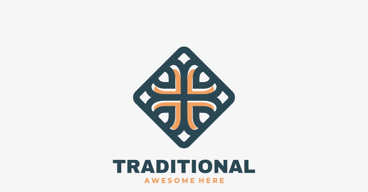 Traditional Simple Logo Style #238337 - TemplateMonster