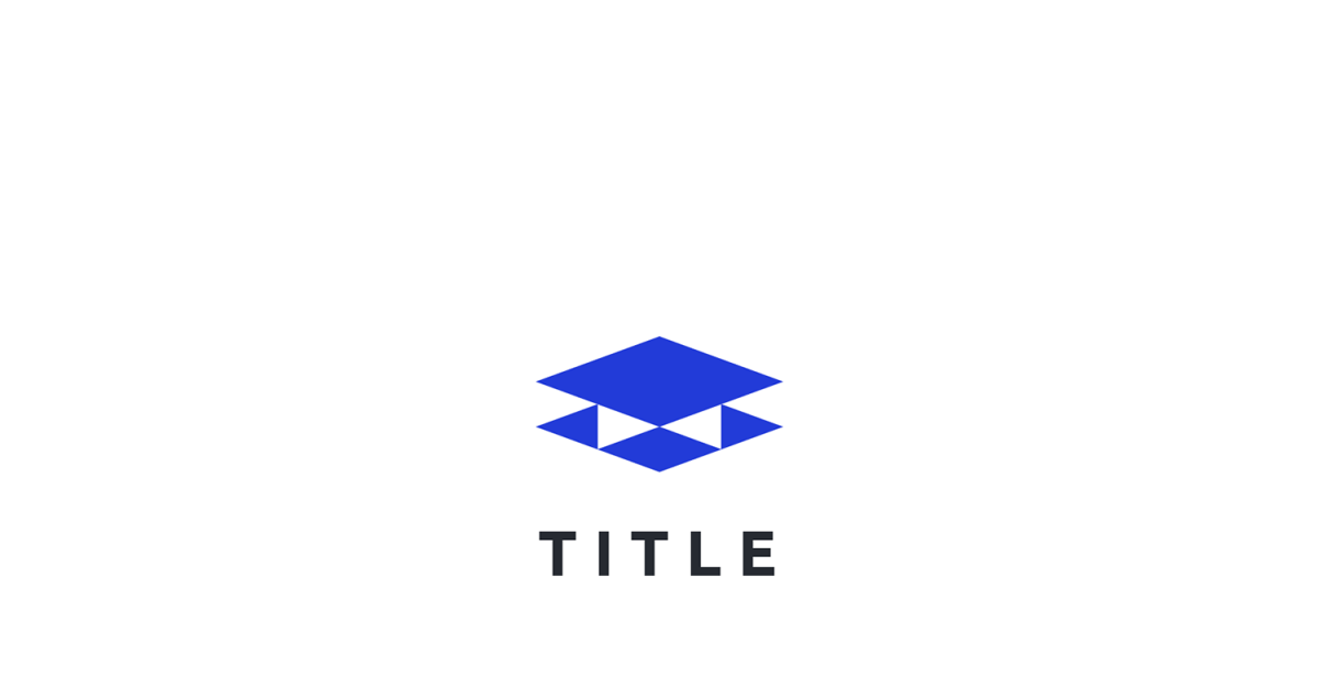 Minimal Edgy Abstract Stack Block Logo - TemplateMonster