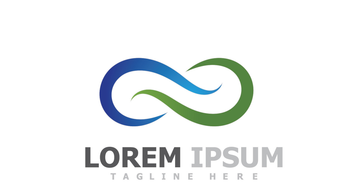 Infinity Logo Symbol Elements Design V7 - TemplateMonster