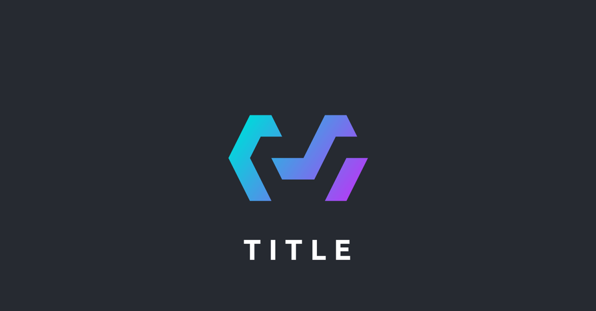 Modern Visual M Tech Monogram Logo #239404 - TemplateMonster