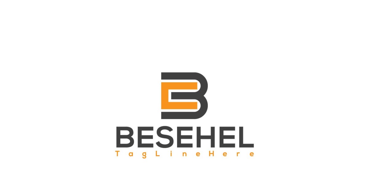 B Harfi Logo Tasarım Şablonu vektörü - TemplateMonster