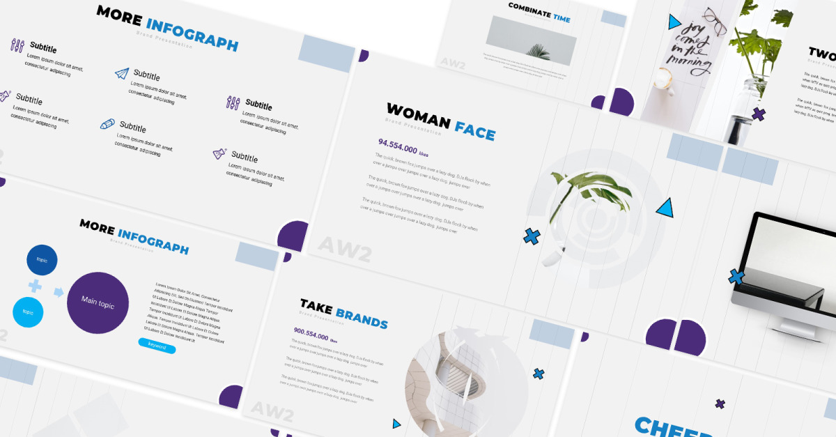 Cheerfulo Marka Powerpoint Şablonu #239976 - TemplateMonster