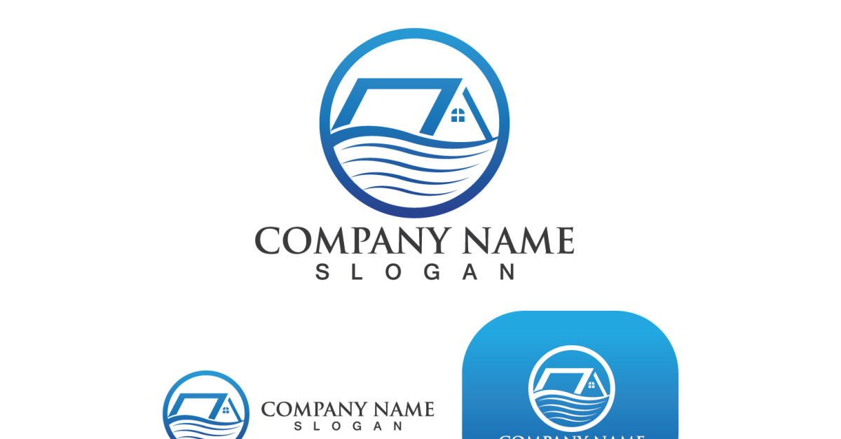 Ev Ev Logo Bina Vektör V27 #240054 - TemplateMonster