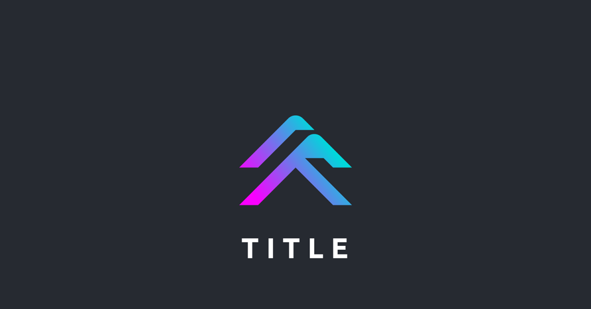 Contemporary Fresh AA Tech Shade Monogram Logo